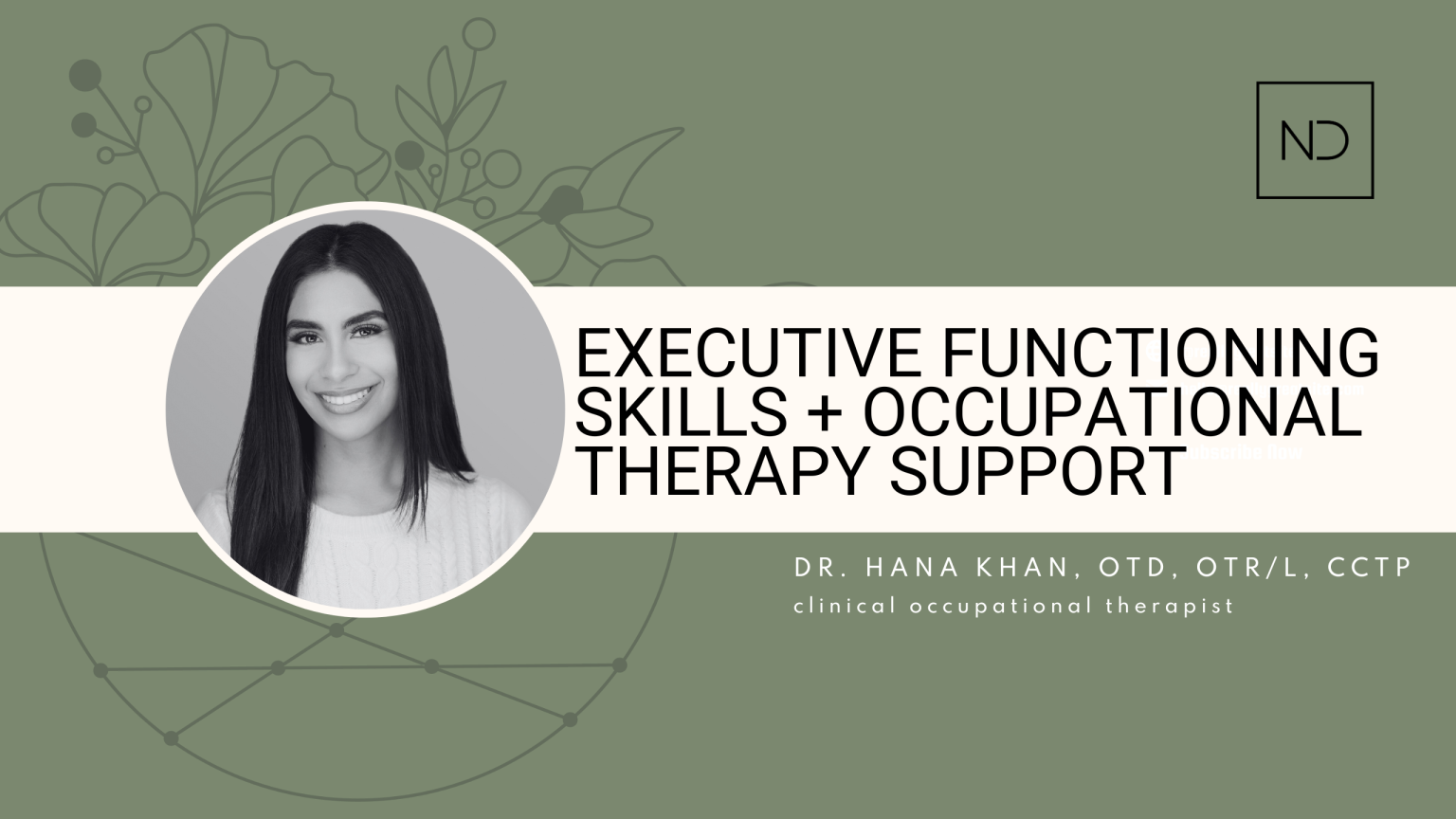 Executive Functioning Skills + Occupational Therapy Support